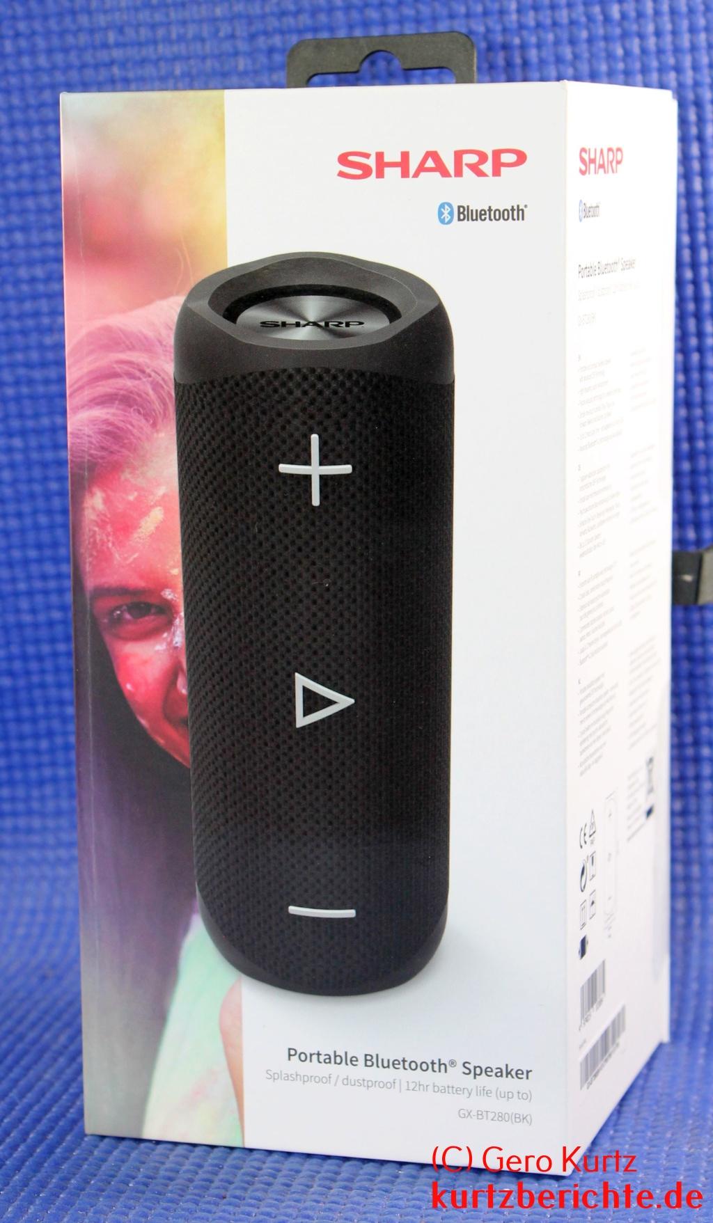 Erfahrungsbericht Sharp GX-BT280 Stereo-Bluetooth-Lautsprecher