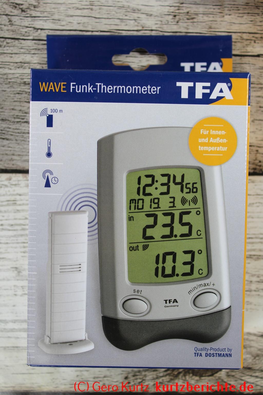 Erfahrungsbericht TFA Dostmann Wave Funk-Thermometer