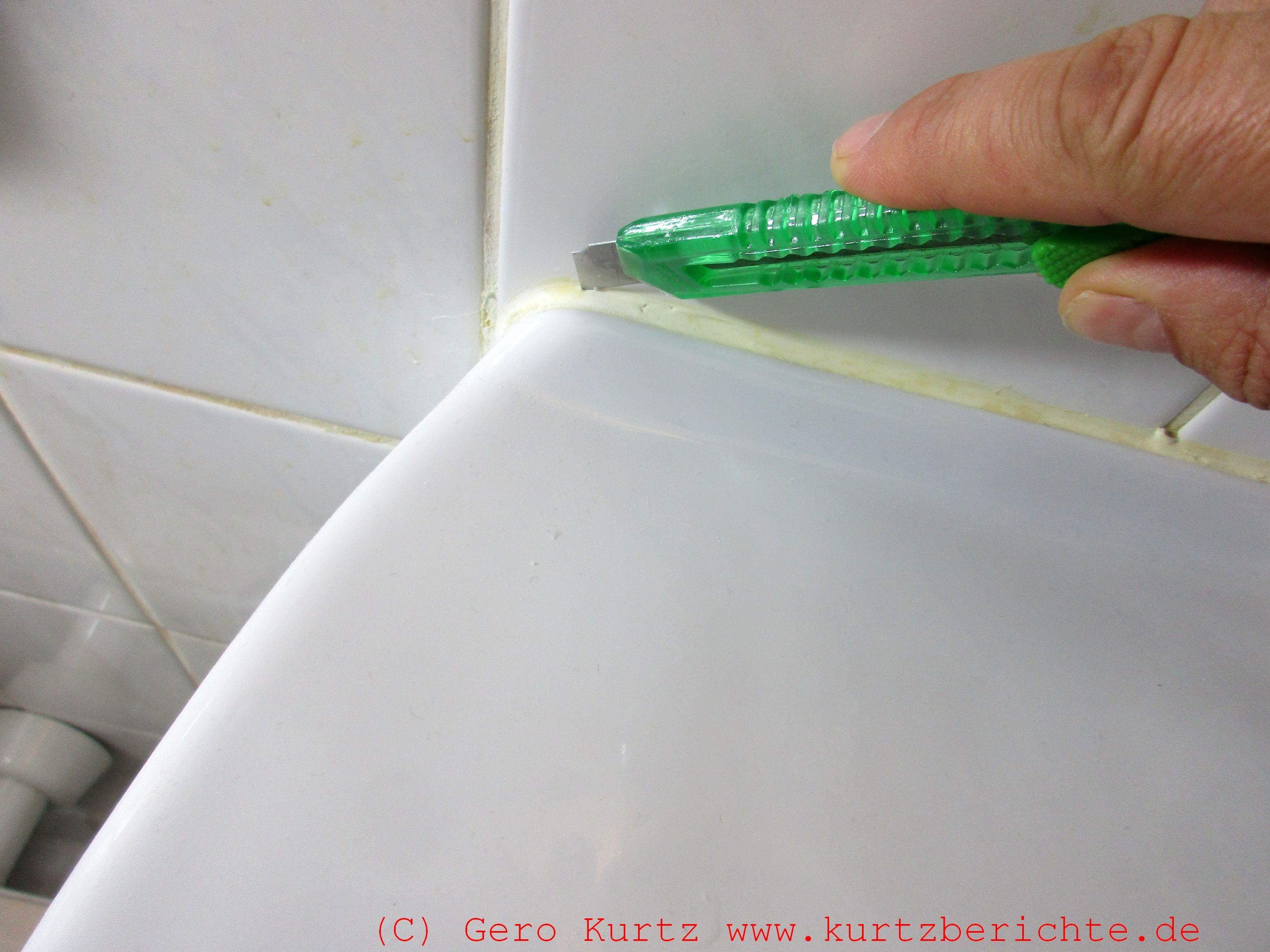 Silikon Am Badewannenrand Entfernen Wie Geht Das Messer Badewanne